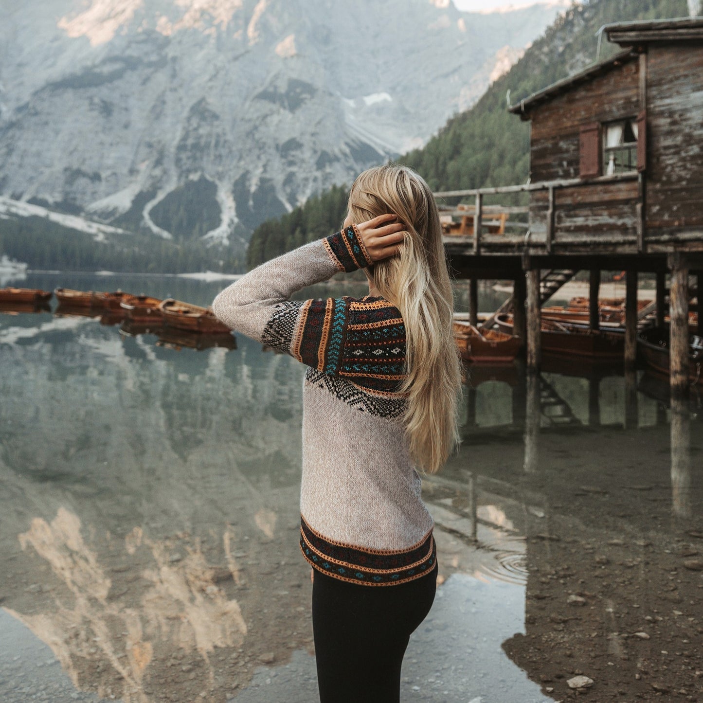 The Woodland - Alpaka Creme - Damen – Timber&John